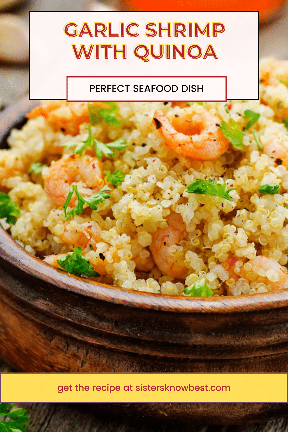 Garlic Shrimp with Quinoa Recipe