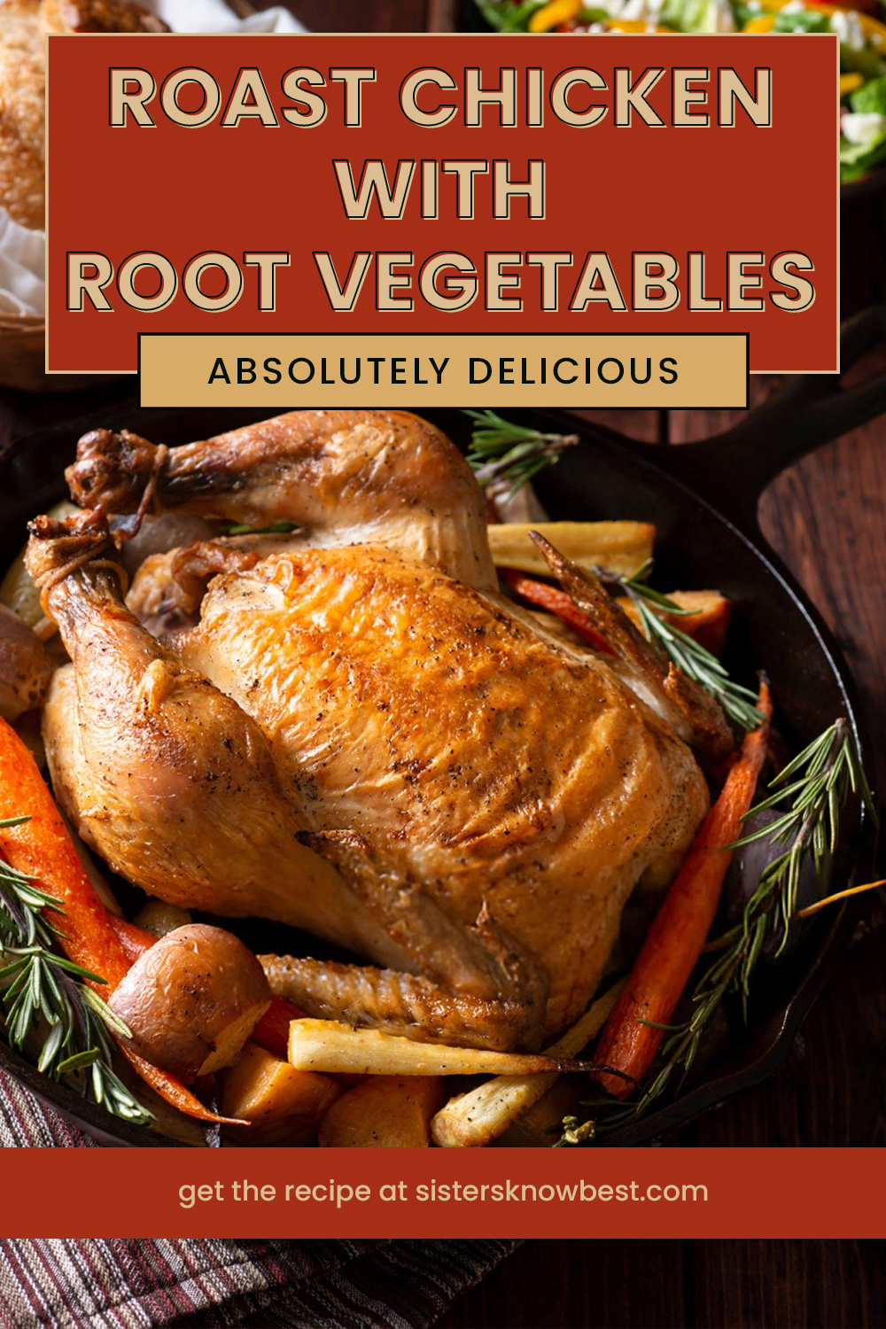 Roast Chicken with Root Vegetables – Wholesome & Hearty
