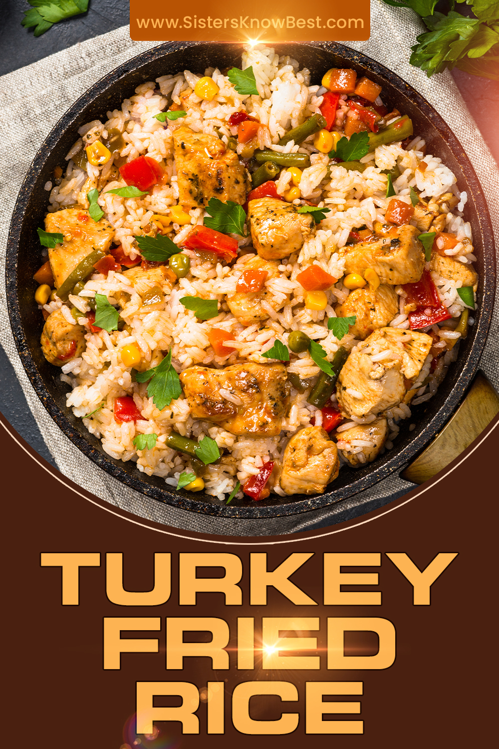 Turkey Fried Rice – Quick & Easy One-Pan Meal